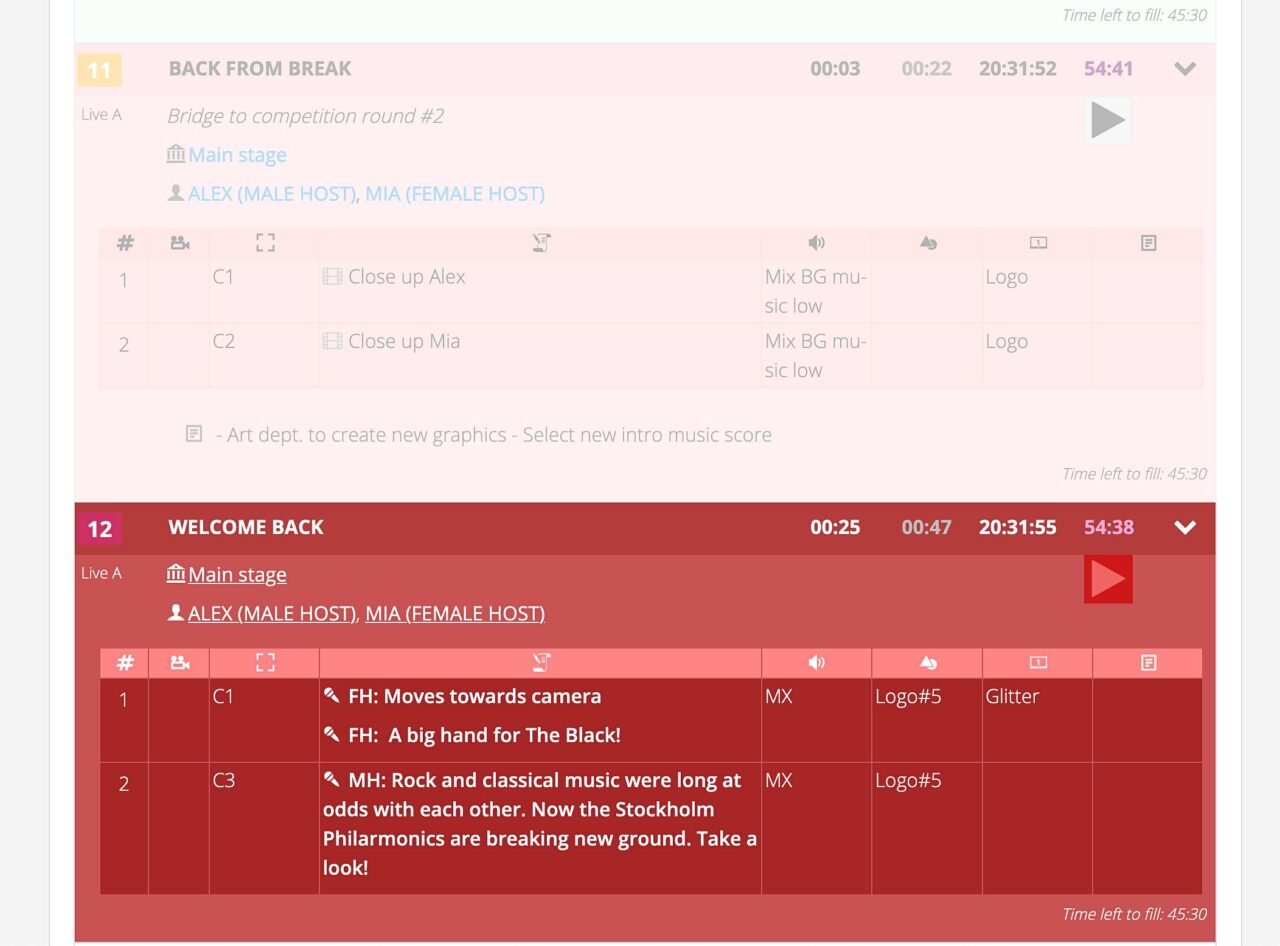 20 Powerful Rundown Features for for Efficient Productions