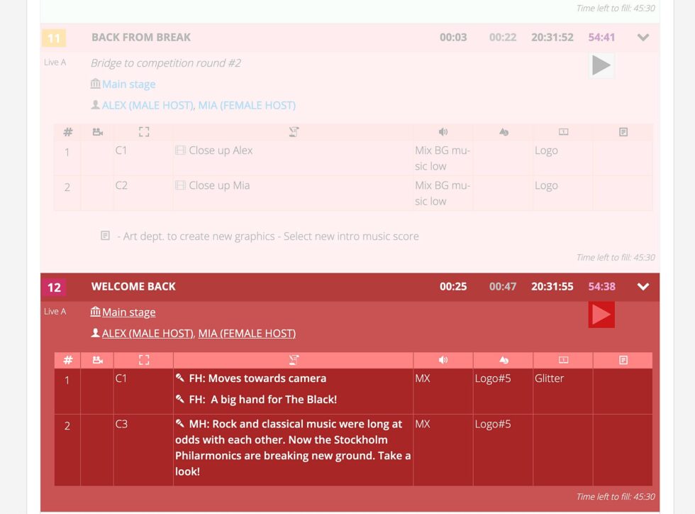 20 Powerful Rundown Features for for Efficient Productions