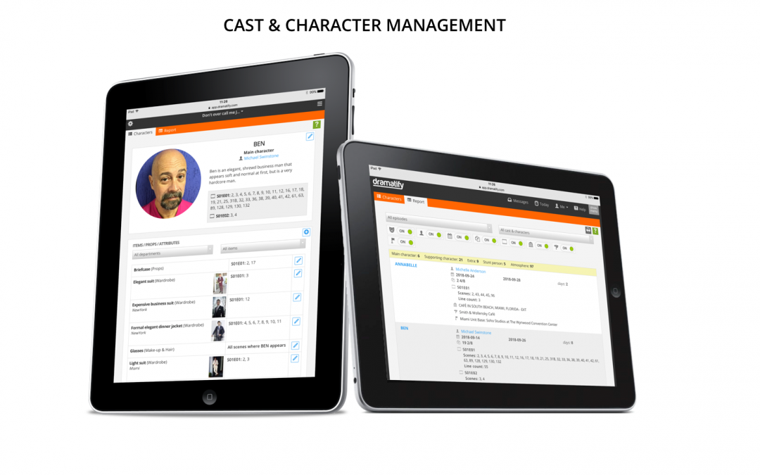 Cast management for TV, film, entertainment, drama, reality, factuals, documentaries ...