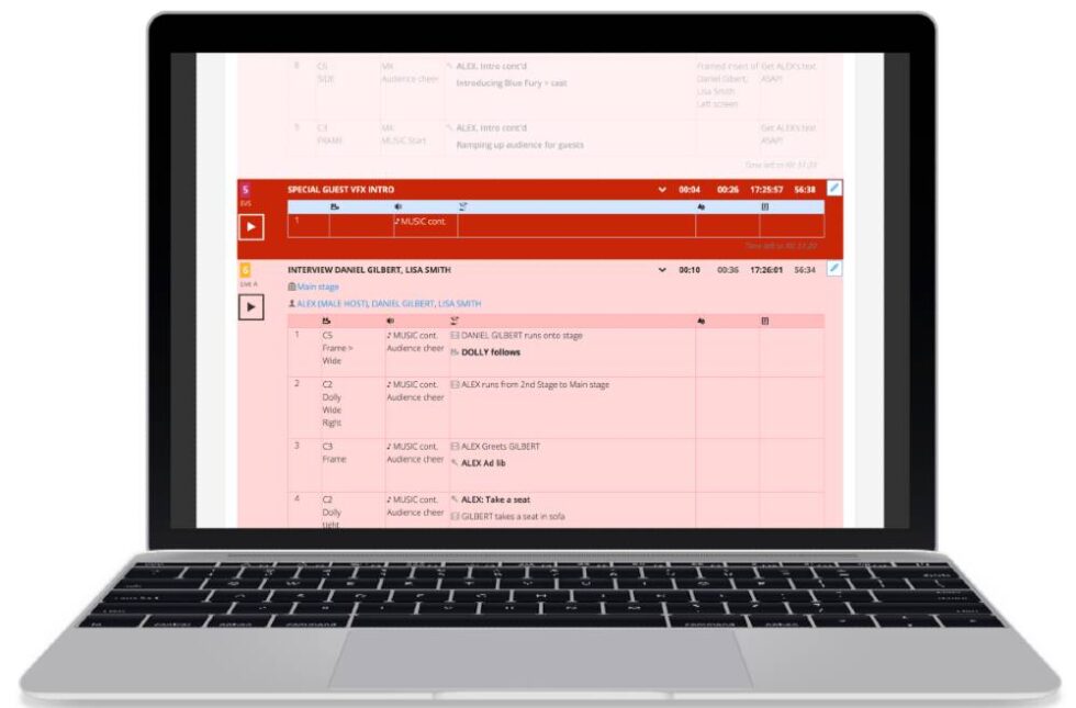 Rundown redlining > Show mode! • Dramatify
